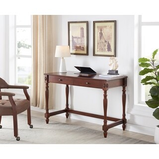 Square desk dressing table with two drawers - Bed Bath & Beyond - 35026142