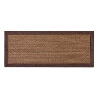 Brookstone Gentle Step Decorative Modern Textured Accent Rug - Bed Bath ...