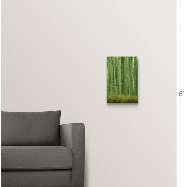 "Bamboo forest, Sagano, Kyoto City, Japan, November 2006" Canvas Wall ...