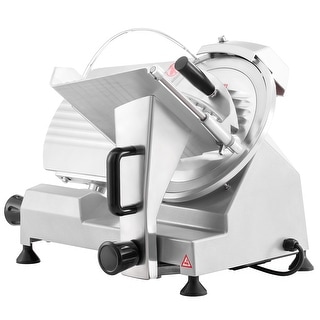 Wilprep 150W Stainless Steel Commercial Meat Slicer 10 in. Blade 360 ...