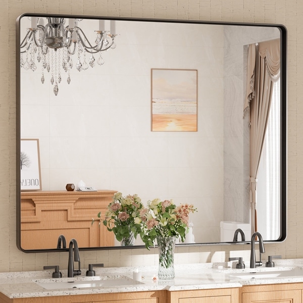 Wall mounted bathroom mirror store