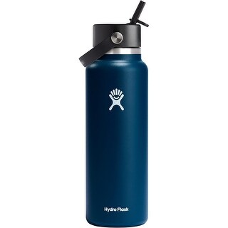 Hydro Flask 40 Oz. Stainless Steel Wide Mouth Water Bottle with Flex ...