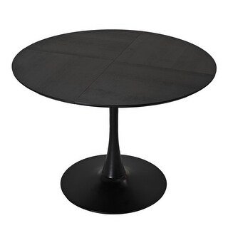 32 Inch Modern Tulip Round Dining Table with MDF Top - 32" x 30" (Dia x ...