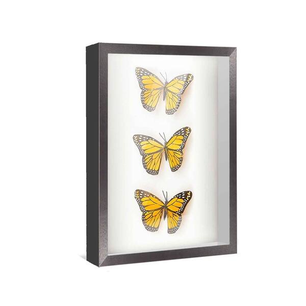 19x28 Shadow Box Frame Black 1 Real Wood Farmhouse Shadowbox Display ...