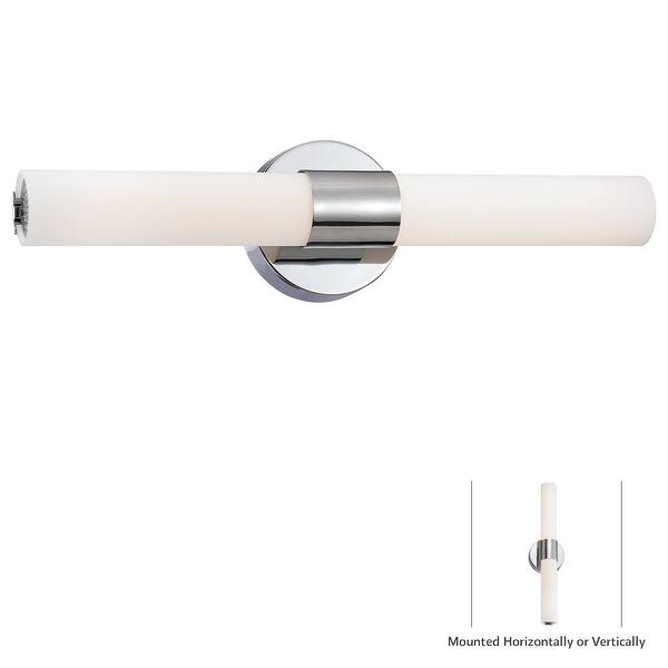 Kovacs Saber 2 Light 20-1/4" Wide Integrated LED Bath Bar with Etched ...