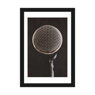 iCanvas "Retro Microphone II" by Tom Quartermaine - Bed Bath & Beyond ...