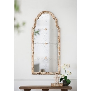 22" x 48" Large Cream & Framed Wall Mirror - Bed Bath & Beyond - 41244981