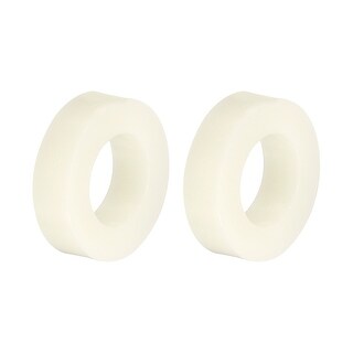 Round Spacer Washer, 24 Pack Nylon 6.2mm ID x 11mm OD x 3mm L Beige ...