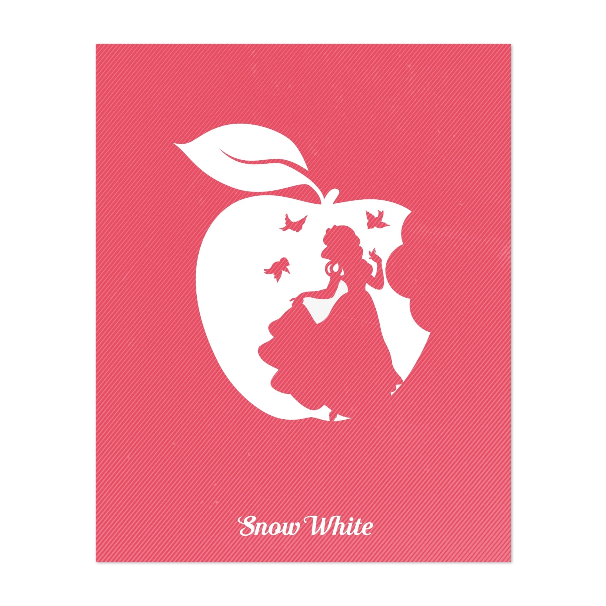 Snow White Silhouette Printable