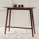 Carson Carrington Viborg Walnut Finish Wood Bar Table by Christopher ...