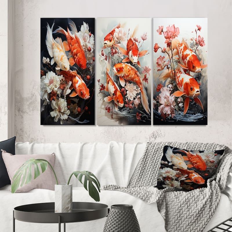 koi canvas