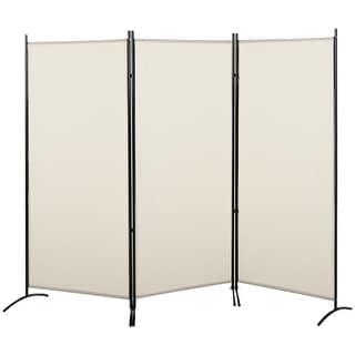 3-Panel Room Divider Folding Privacy Screen Separator Partition Wall ...