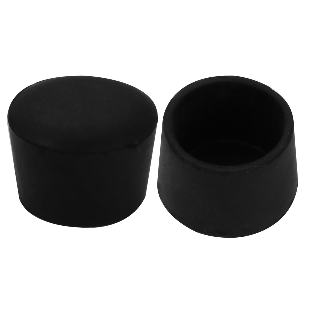 8pcs Furniture Desk Chair Round Rubber Leg Tip Cap 19mm Inner Diameter ...