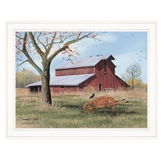 Summers End 3 White Framed Print Wall Art - Bed Bath & Beyond - 39736561