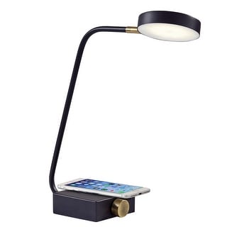 Conrad LED Desk Lamp with AdessoCharge Wireless Charging Pad - Bed Bath ...