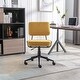 Ergonomic Adjustable Swivel Office Chair Task Chair with Wheels - Bed ...