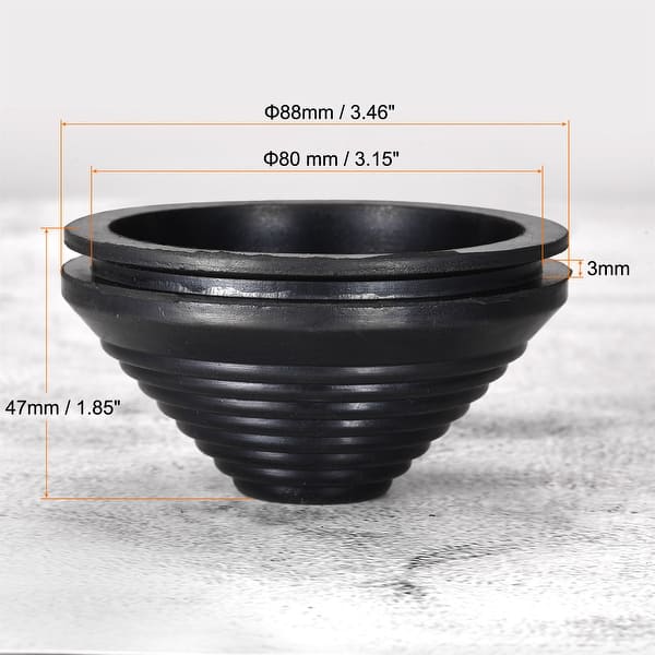 Rubber Grommet Conical for Wire Protect of Thick Plate 4pcs - Bed Bath ...