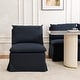 KINWELL Performance Fabric Down Fill Slipcover Dining Banquette - Bed ...