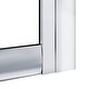 Elegant Corner Entry Enclosure in Sliding Shower Doors Enclosure 34 in. W x 34 in. L x 72 in. H ...
