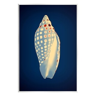 Stupell Contemporary Conch Shell Wall Plaque Art Design by Graffi*Tee ...