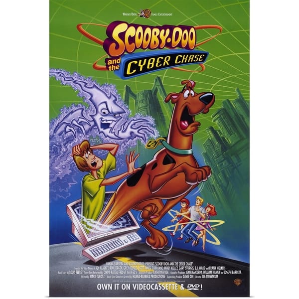 scooby doo cyber chase coloring book