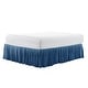 Serenta 18 Inch Drop Diamond Square Matching Bed Skirt - Bed Bath ...