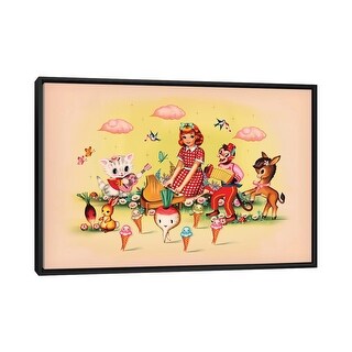iCanvas "Coney Island" by Fiona Hewitt Framed - Bed Bath & Beyond ...