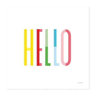 Hello Typography Inspirational Motivational Pastels Art Print/Poster ...