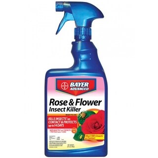 BioAdvanced 708570A Rose & Flower Insect Killer, 24 Oz - Bed Bath ...