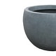 Durx-litecrete Lightweight Concrete Bowl Cement Color Planter-Medium ...