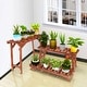 DIY Wood Plant Ladder Bench 3 Tiered Plant Stand Step Planter Indoor ...