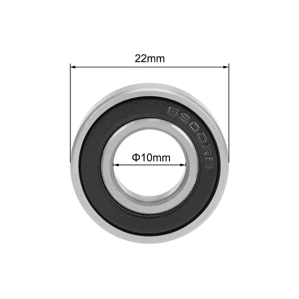 6900-2RS Deep Groove Ball Bearings Z2 10x22x6mm Double Sealed Carbon ...