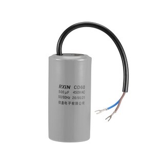 500uf Motor Star Capacitor 500mfd AC 450V for HVAC Single-Phase 50/60Hz ...