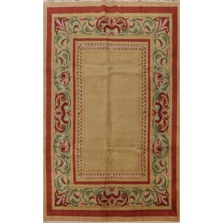 Floral Oriental Nepal Tibetan Area Rug Hand-knotted Wool Carpet - 8'6 ...