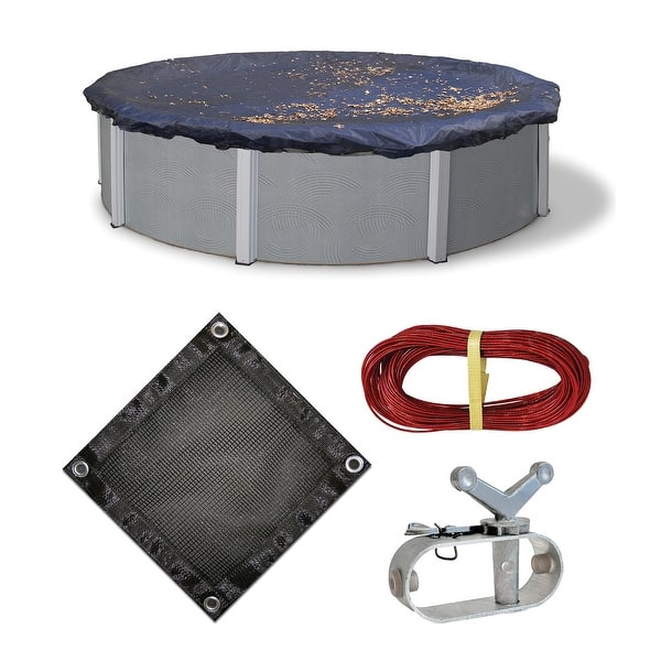 oval inflatable pool cover