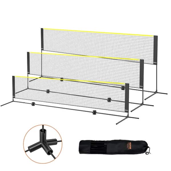 badminton net dimensions