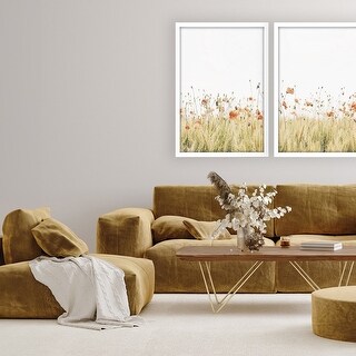 Poppy I Framed Art Shadow Box Under Glass - Bed Bath & Beyond - 40221265