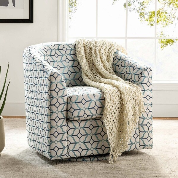 Pattern barrel chair store