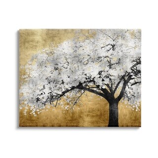 Stupell Contemporary Bold Tree Trunk Canvas Wall Art, Design by Kate ...