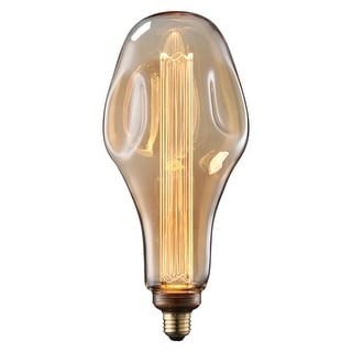 Irregular LED Decorative Vintage Edison Bulb, Dimmable, 2000K Soft Warm ...