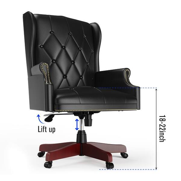 Executive Office Chair, Ergonomic Design High Back Reclining ...