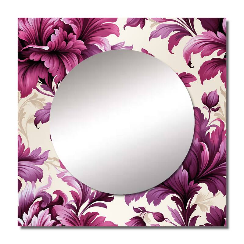 Designart "Regency Damask Grandeur Victorian Pattern II" Modern Wall ...