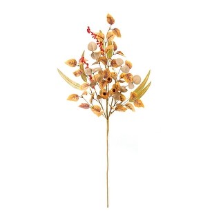 Mixed Fall Foliage Pod Spray (Set of 2) - 15" x 4.5" x 30" - Bed Bath ...