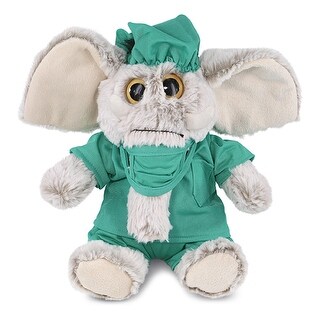 DolliBu Sitting Elephant Doctor Plush with Cute Scrub Uniform and Cap ...