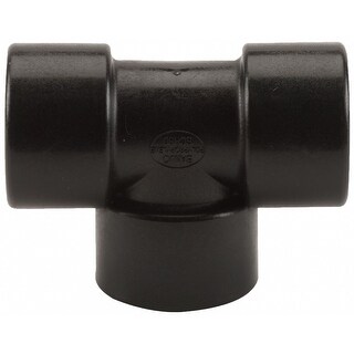 Tee: 1 in x 1 in x 1 in Fitting Pipe Size, Schedule 80, Female NPT x ...