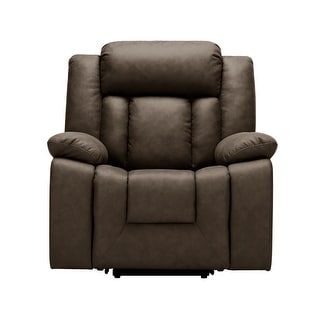 Stearns & Foster Halston Power Lift Heat-Massage Recliner - Bed Bath ...