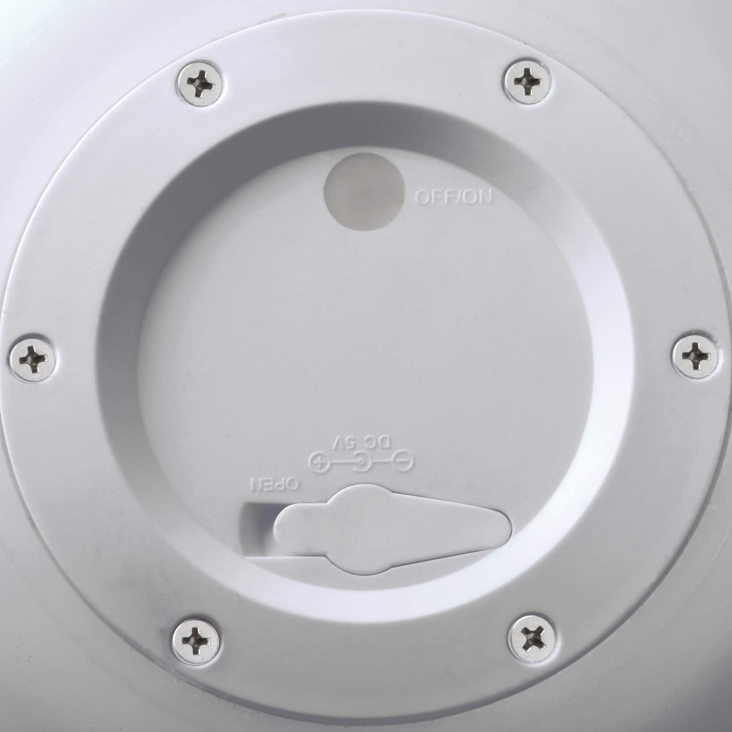 12" LED Sealed Orb- 1 White Housing RGB Color Change LED & Remote ...