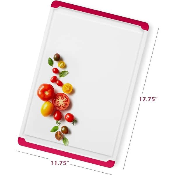 plastic cutting board with handle