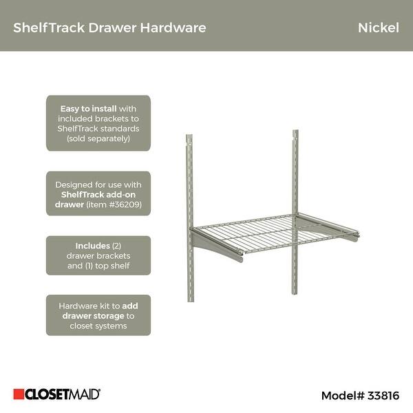 ClosetMaid ShelfTrack Drawer Frame Hardware Kit - Bed Bath & Beyond ...