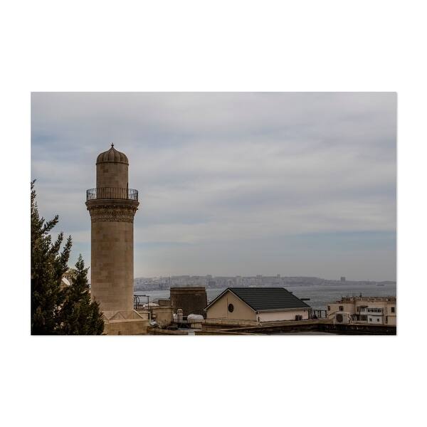 Facade of the Beyler mosque in Baku Azerbaijan Art Print/Poster - Bed ...